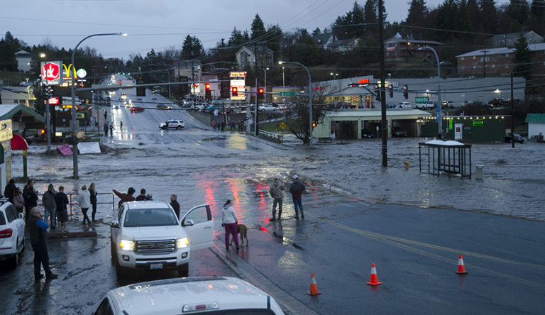 Historic flooding strikes Palouse region, overruns Pullman streets amid ...
